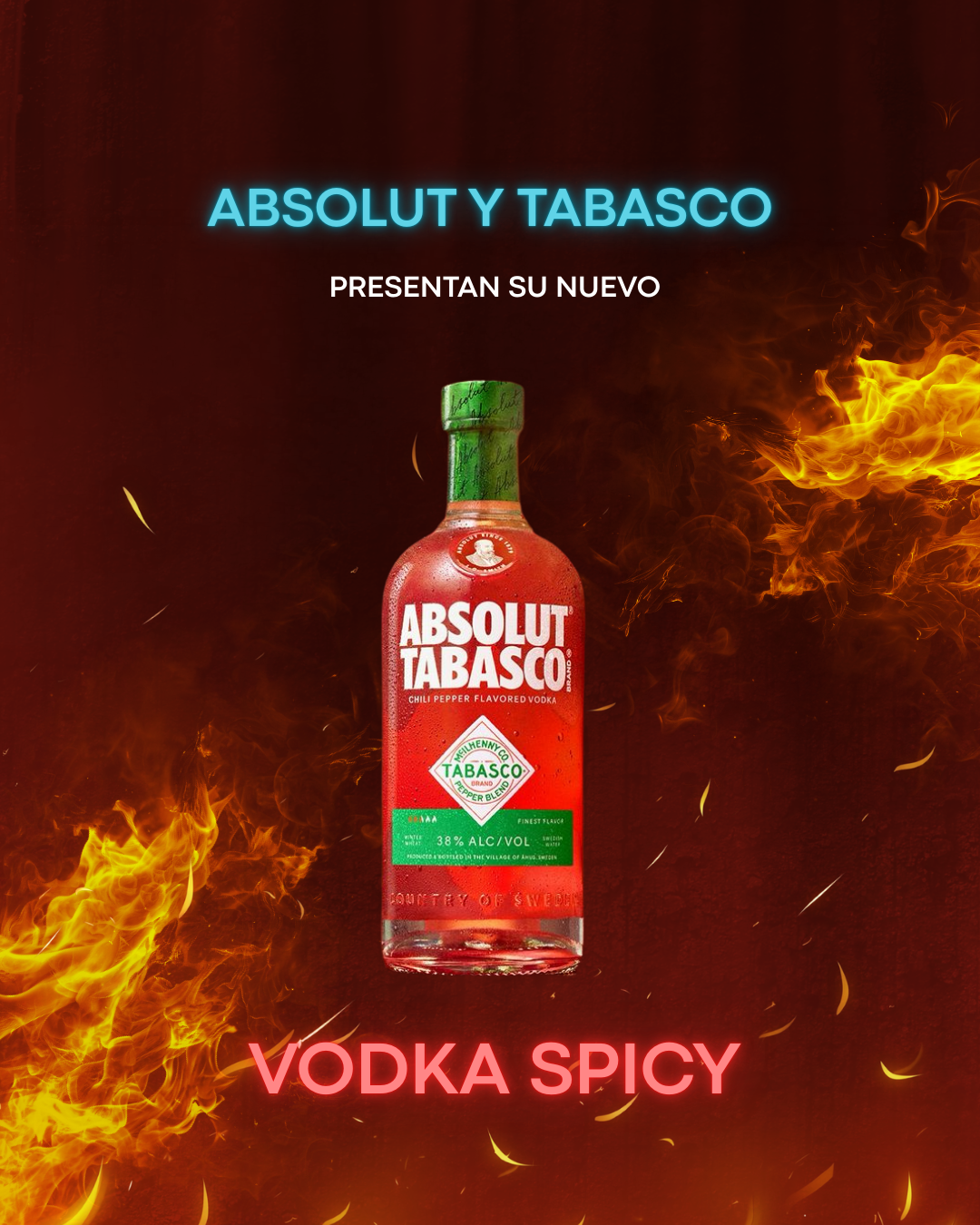 Absolut y Tabasco presentan su nuevo Vodka Spicy – MM Plataforma